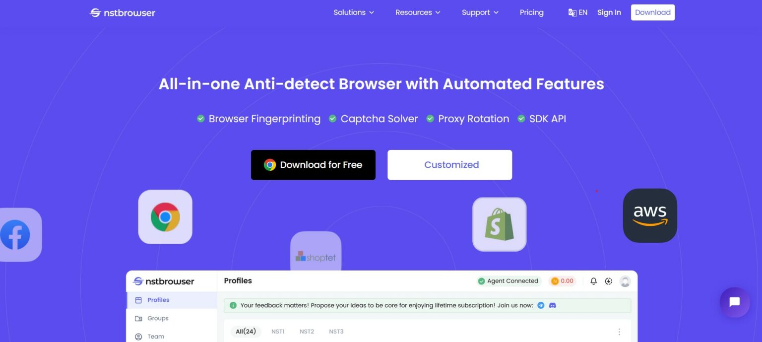 75% OFF on All Annual Plans | Nstbrowser Coupons & Promo Codes (Verified)
